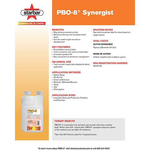 Levels of Fly Control | Starbar Products | Literature